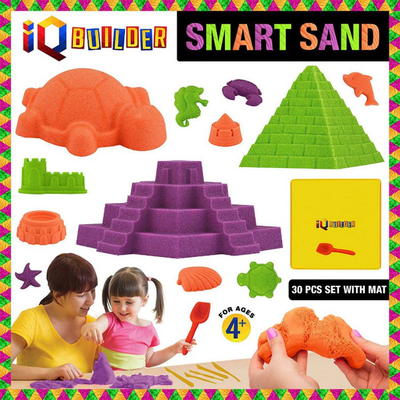 Smart Sand Kit with Moldable Synthetic Beach for Children - Viral Gads